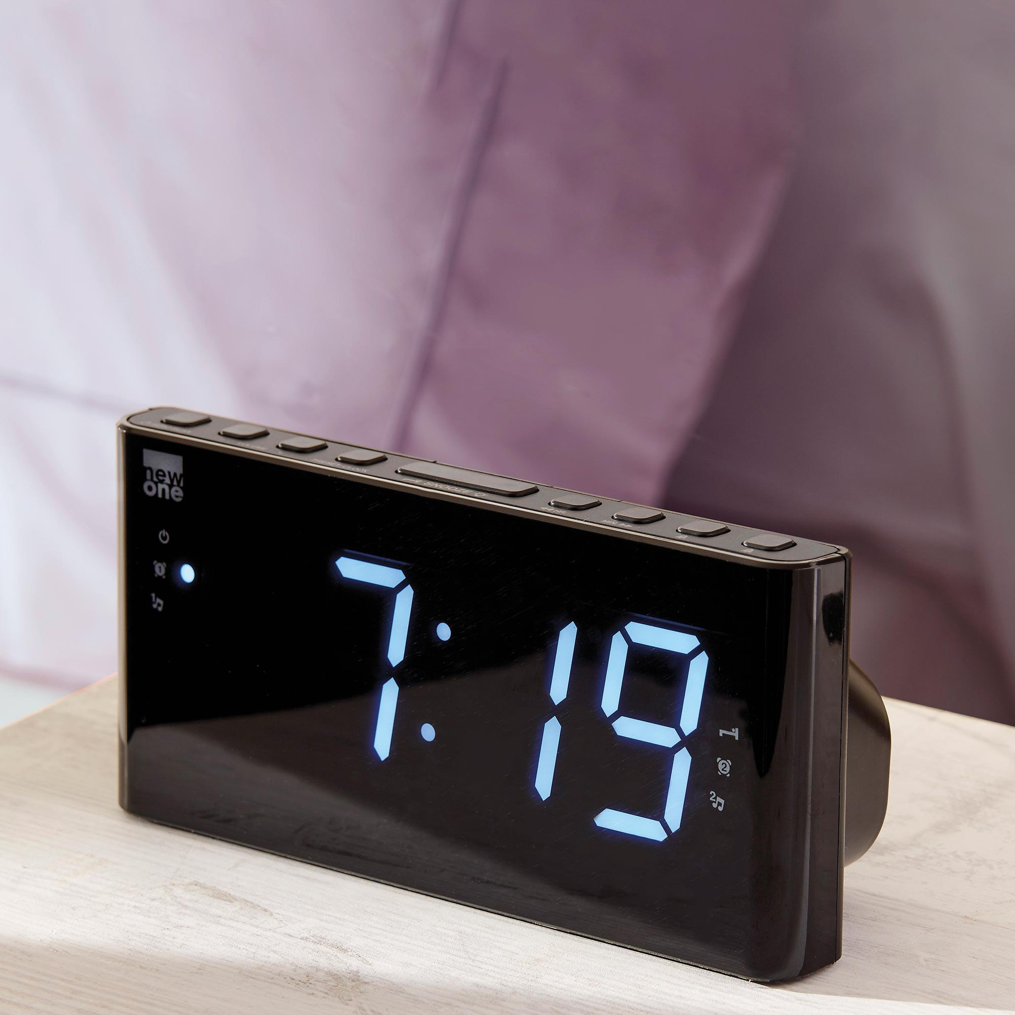 Radio-réveil maxi chiffres | Sédao