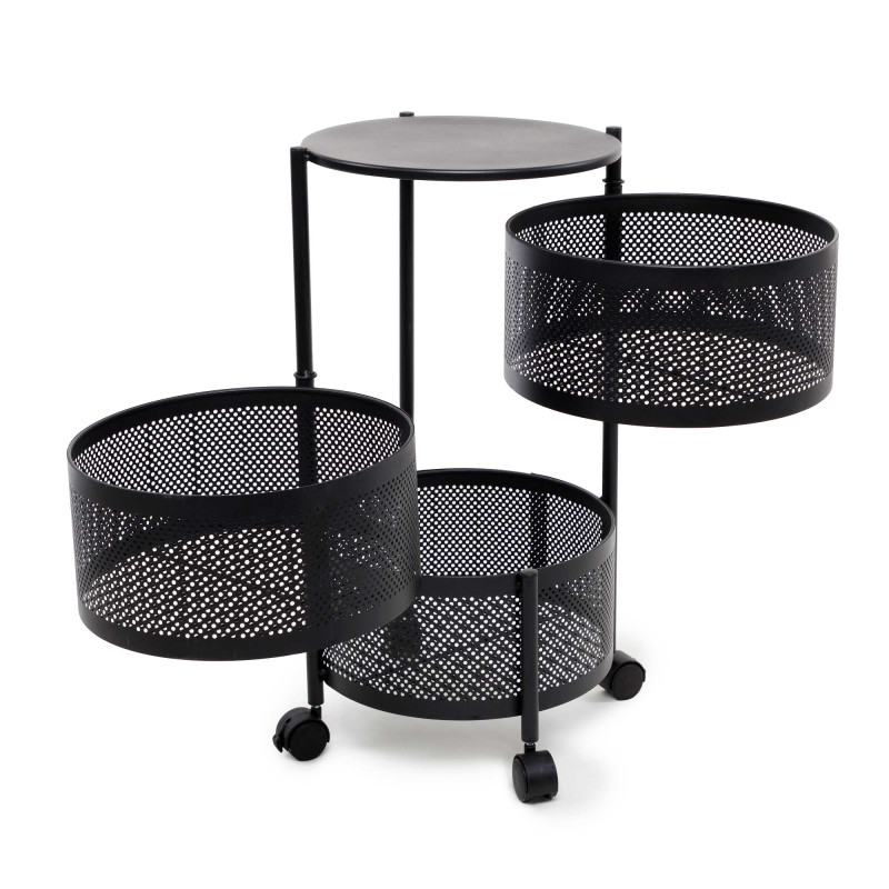 Desserte 3 paniers mobiles | Sédao