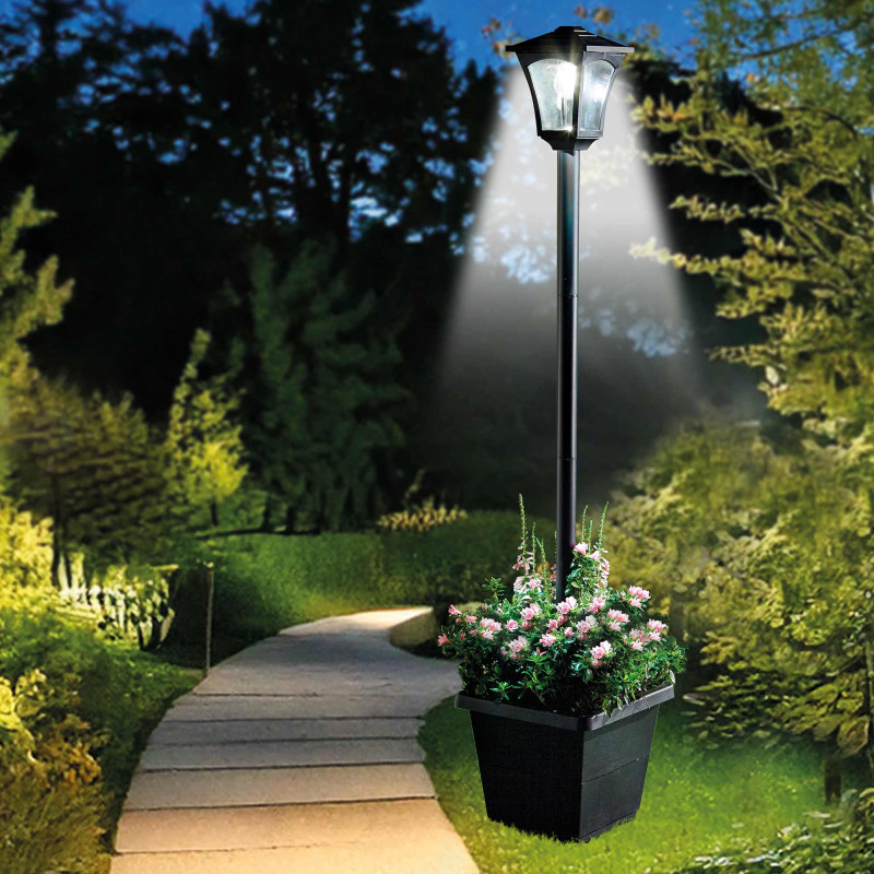 Réverbère Jardinière Solaire | Sédao